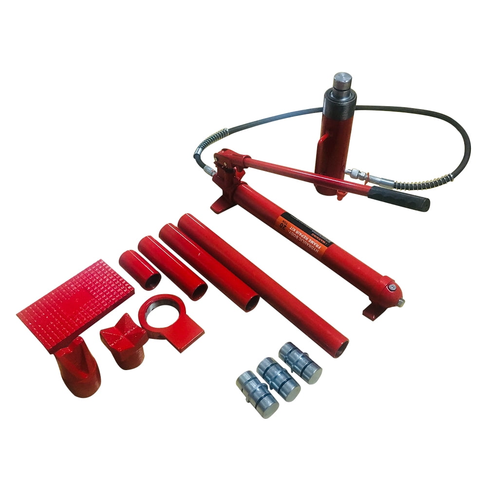 20-Ton Hydraulic Jack Repair Tool Kit with Air Pump Lift, Porta Power ...