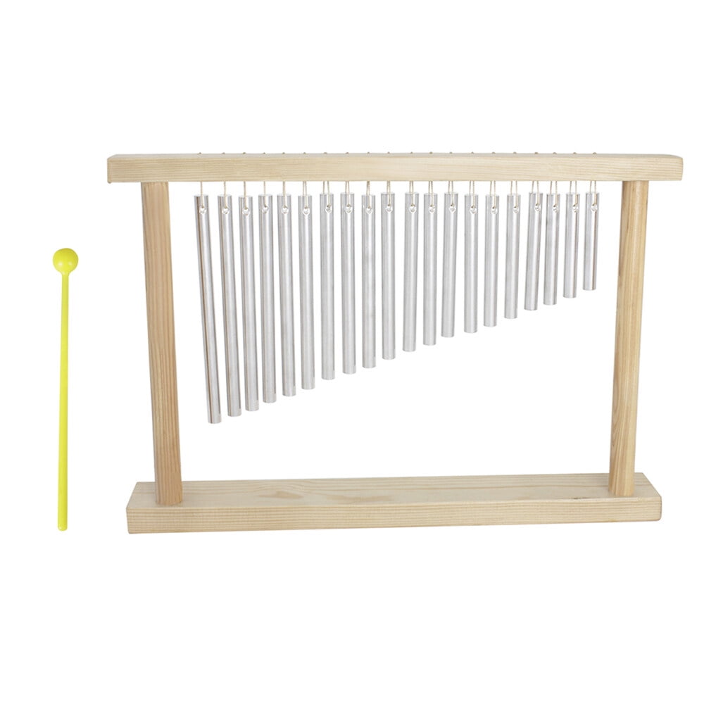 20-Tone Table Top Bar Chimes 20 Bars Single-row Musical Percussion ...