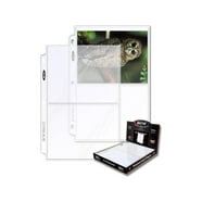 Business Card Binder Pages, For 2 X 3.5 Cards, Clear, 20 Cards/sheet ...