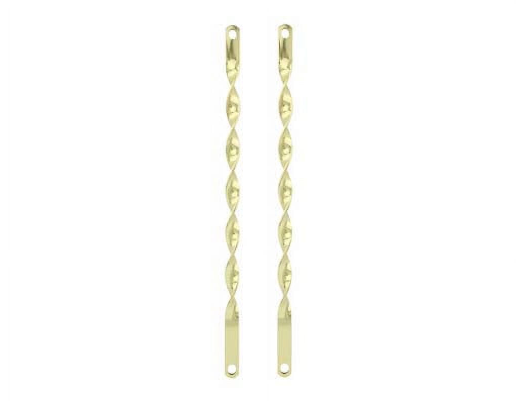 20" Twisted Fork Bars Gold. Bike fork, bicycle fork, lowrider bike fork ...