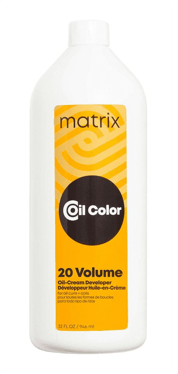 {20 Vol} Matrix Coil Color Oil-Cream Developer (32 oz) w/ SLEEKSHOP ...