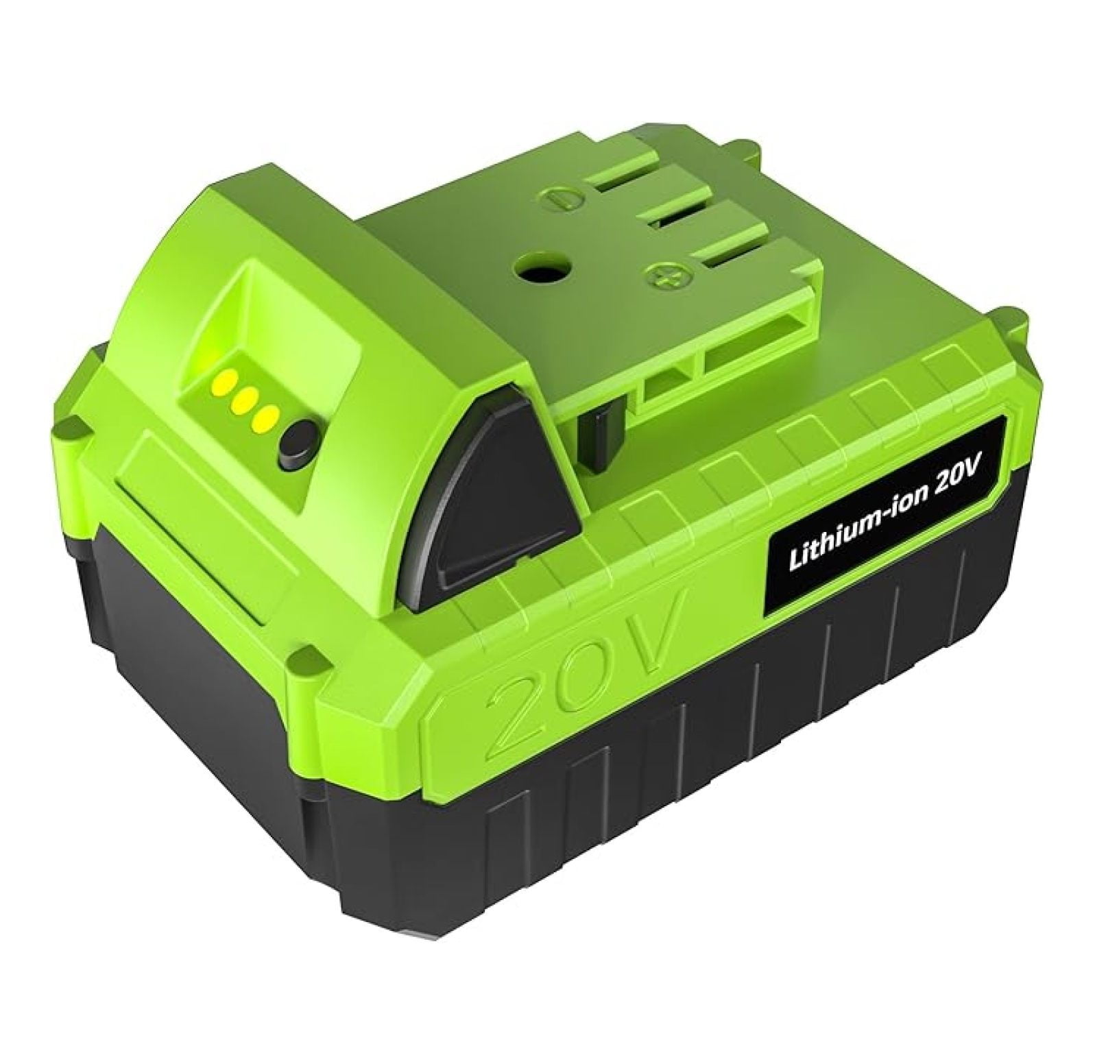 20-Volt Snow Blower Battery Replacement - 4.0Ah Rechargeable Lithium ...