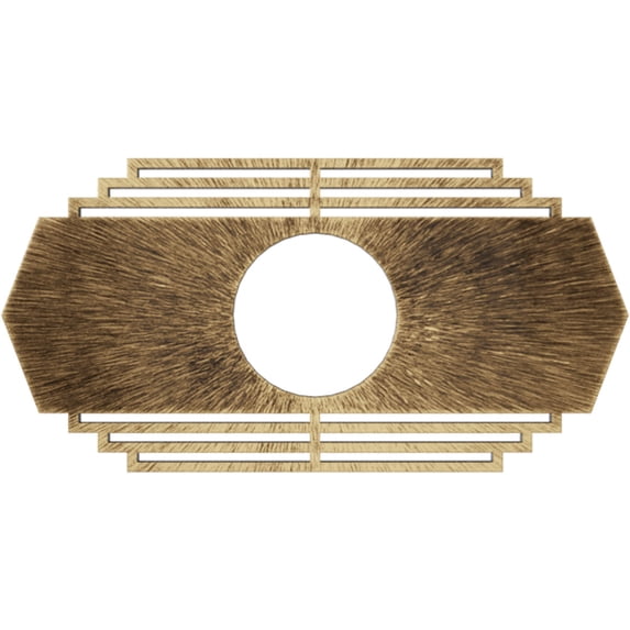 20"W x 10"H x 5 1/4"ID x 1/2"P Chrysler Architectural Grade PVC Pierced ...