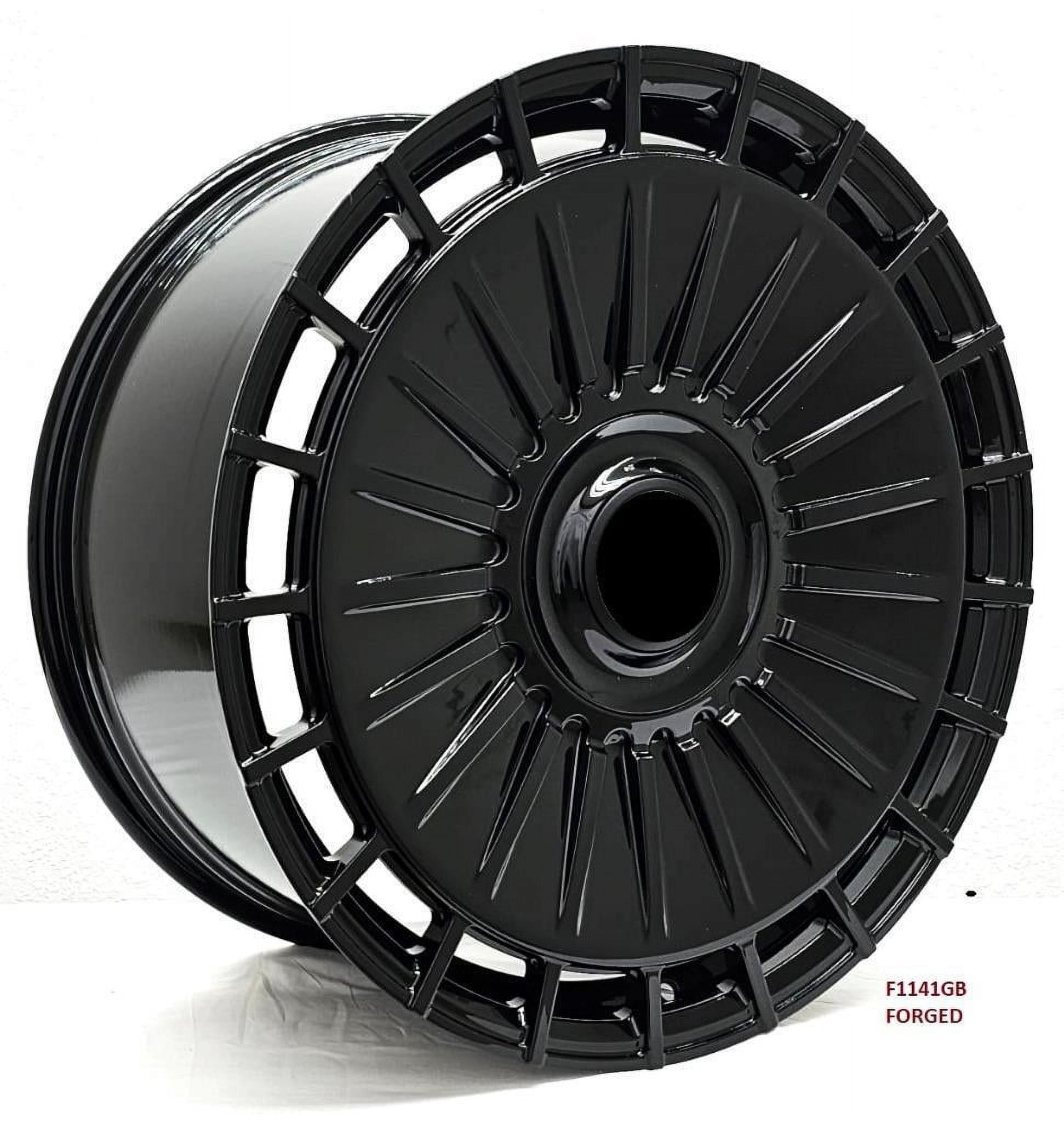 22" FORGED wheels for TESLA MODEL X 90D 2015-17 (staggered 22x9"/22x10 ...