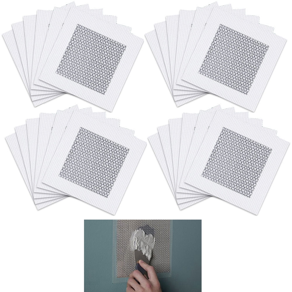 20 Wall Repair Patch Drywall Hole Ceiling Plaster Damage 3.93"x3.93 ...