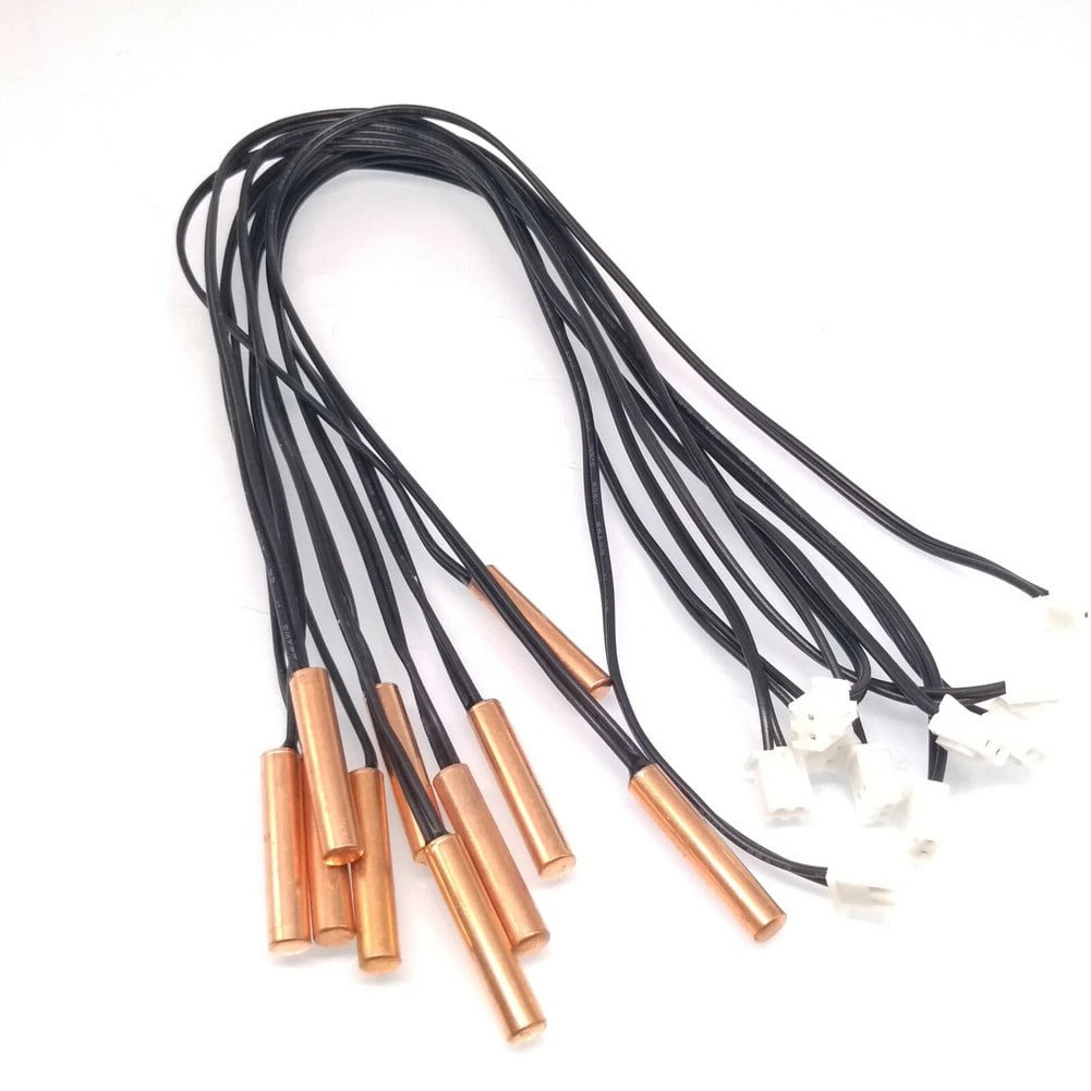 20 Waterproof Copper Temperature Sensor Probes for Air Conditioning ...