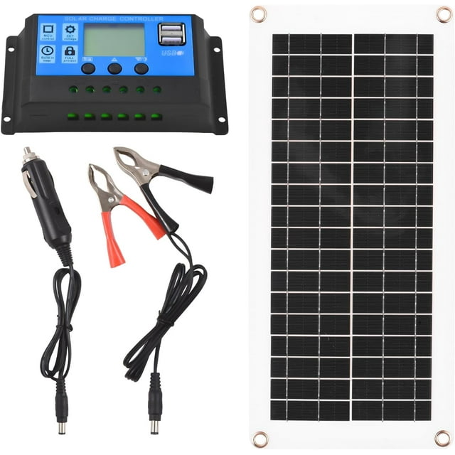 20 Watt 12 Volt Solar Panel Kit Solar Panel With High Efficiency ...