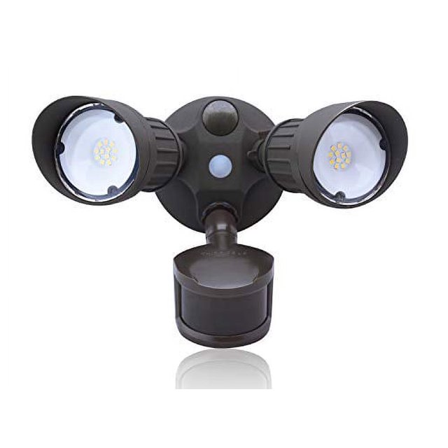 20 Watt Lacuna II Series LED Motion Sensor Flood Light - 2,200 Lumens ...