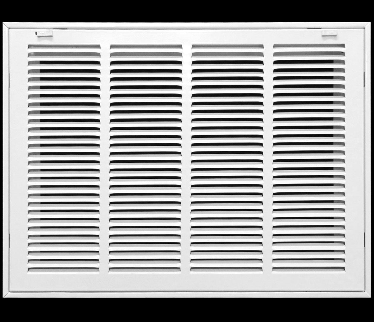 20" X 14" Steel Return Air Filter Grille for 1" Filter - Removable Face ...