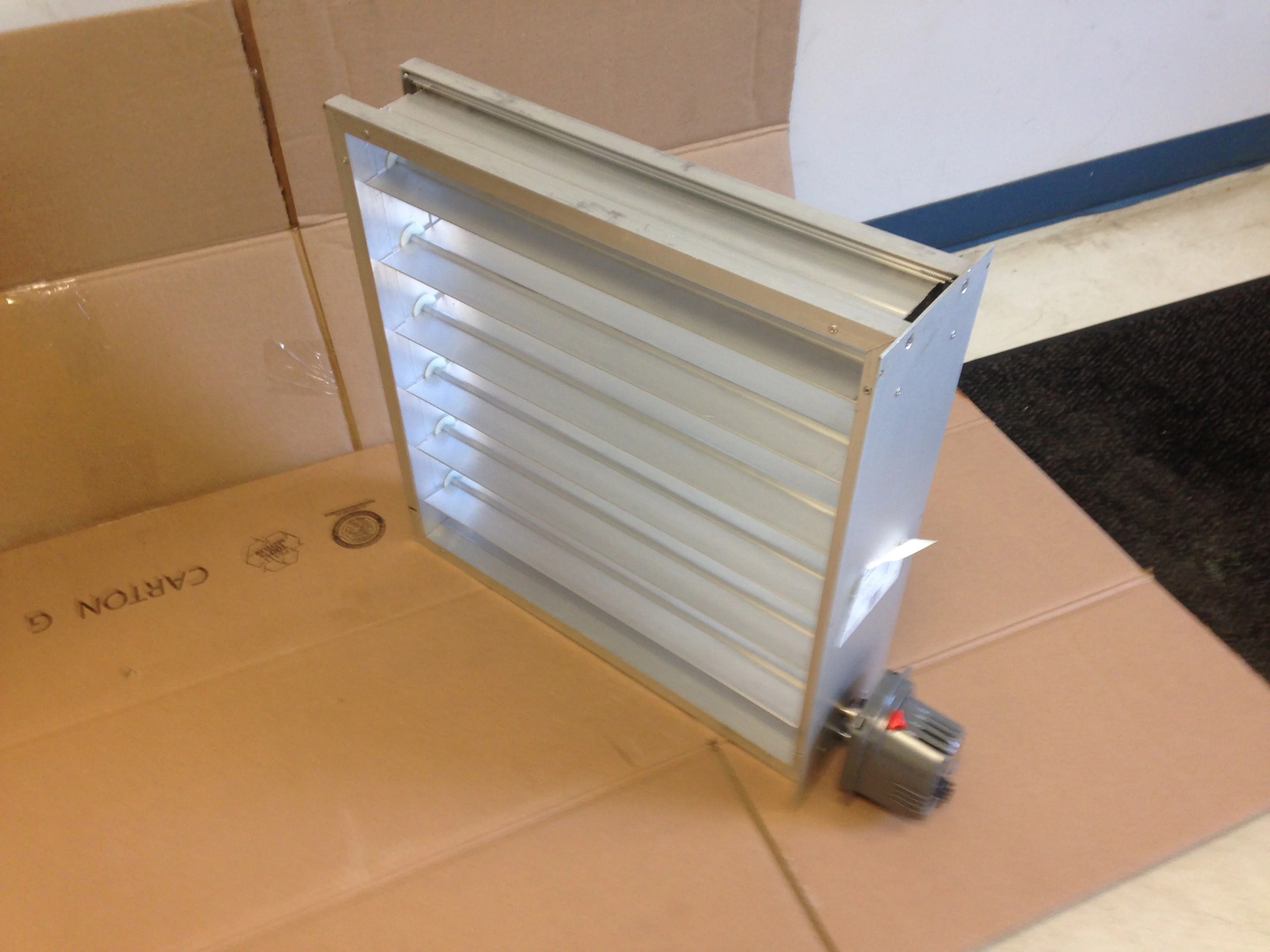 20" X 20" AUTOMATIC RECTANGULAR DAMPER, 24V/60 8W - Walmart.com