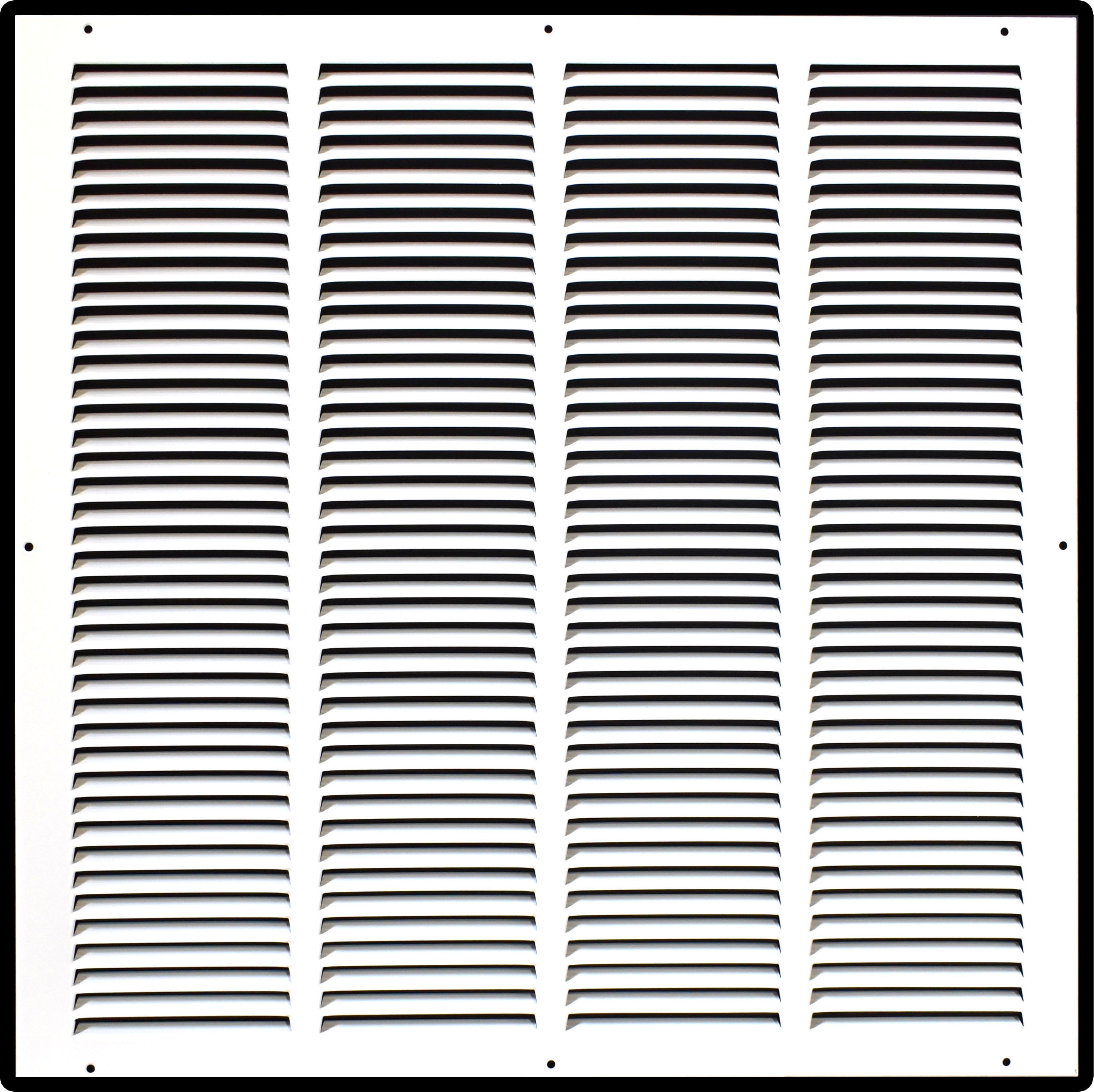 20" X 20" Steel Return Air Grille | HVAC Vent Cover Grill for Sidewall ...