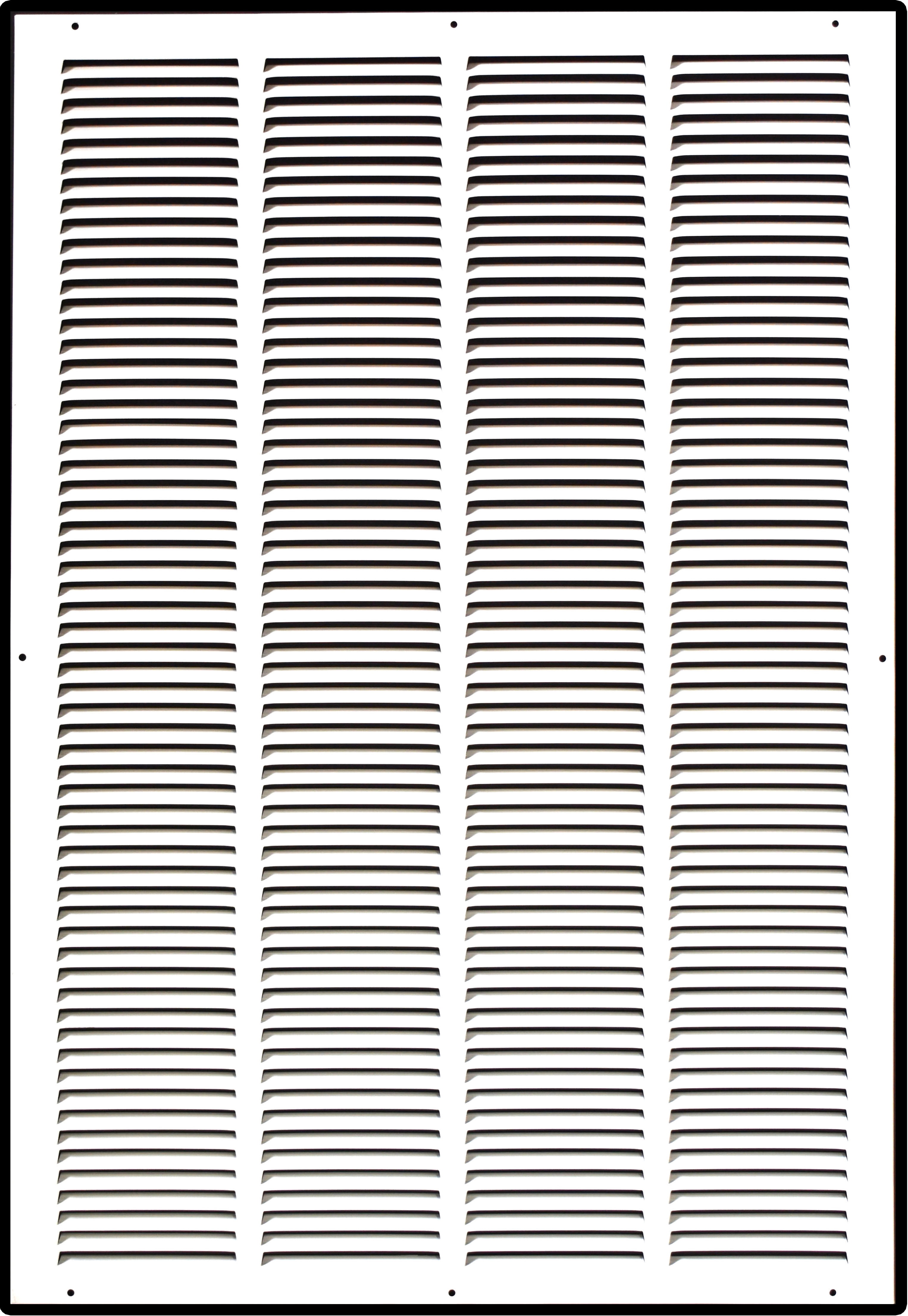 20" X 30" Steel Return Air Grille | HVAC Vent Cover Grill for Sidewall ...
