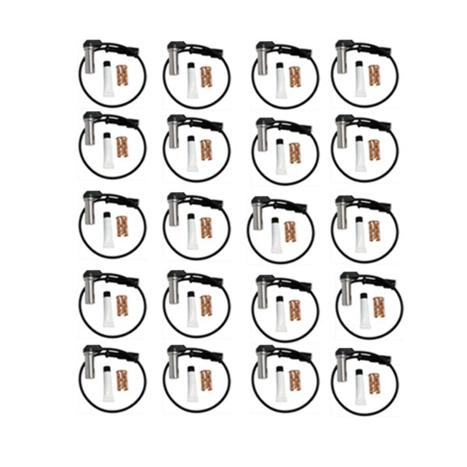 20 X ABS Speed Sensor 15"/ 1.3'Feet 90 Degree Mount Compatible with ...