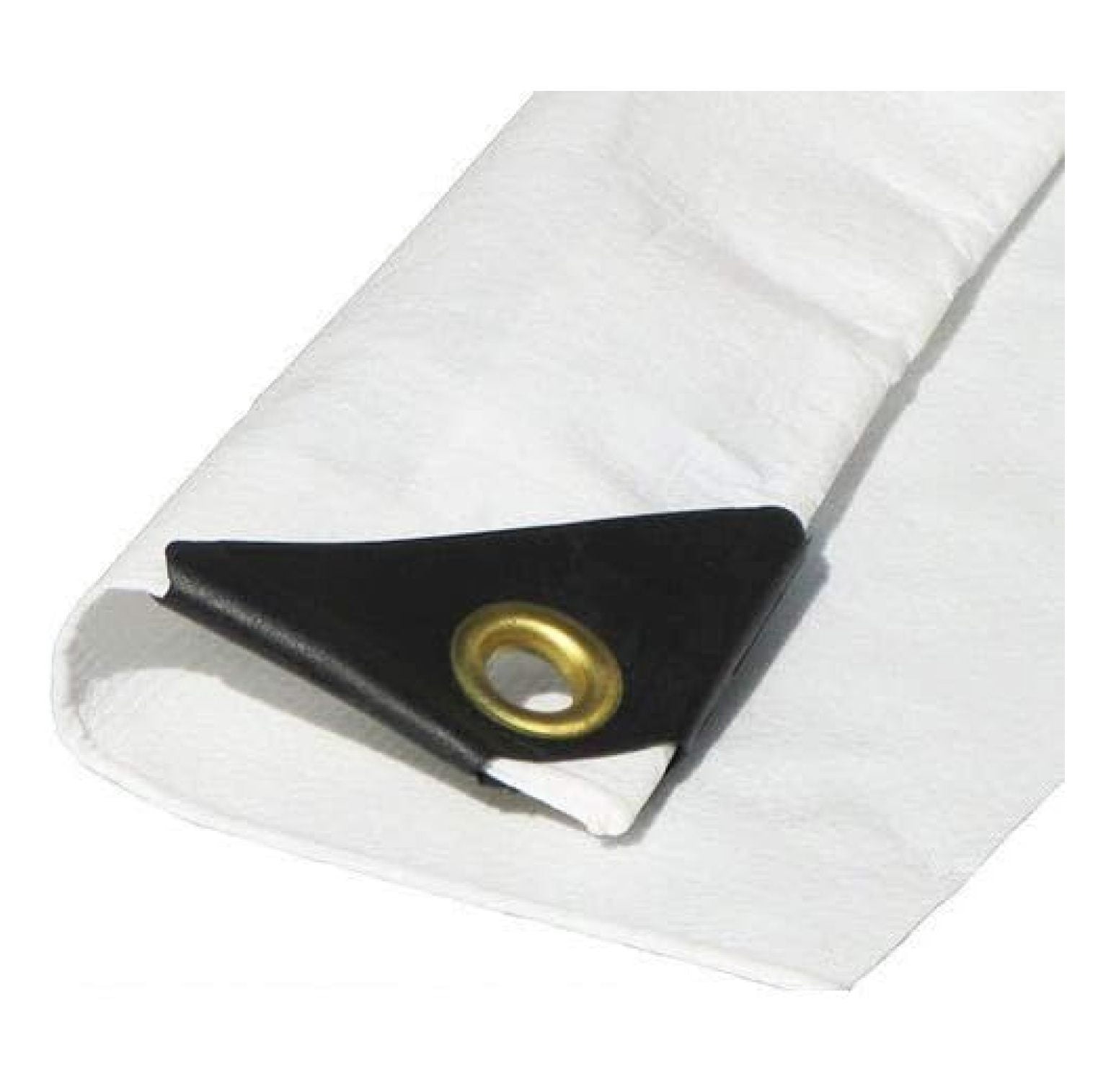 20'X24' 12 mil White Tarp Extra Heavy Duty 3 Ply Reinforced Canopy 6 oz ...