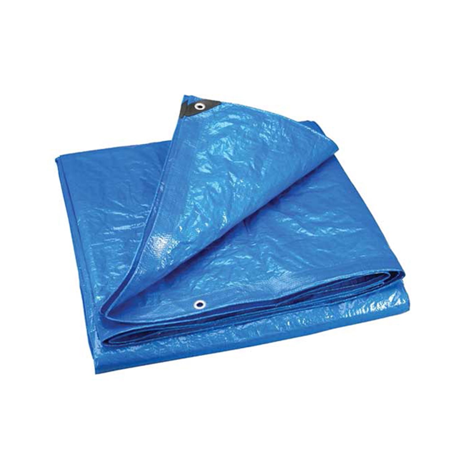 20'X40' Blue Poly Tarp Tarpaulin Poly Cover Canopy with Grommets ...