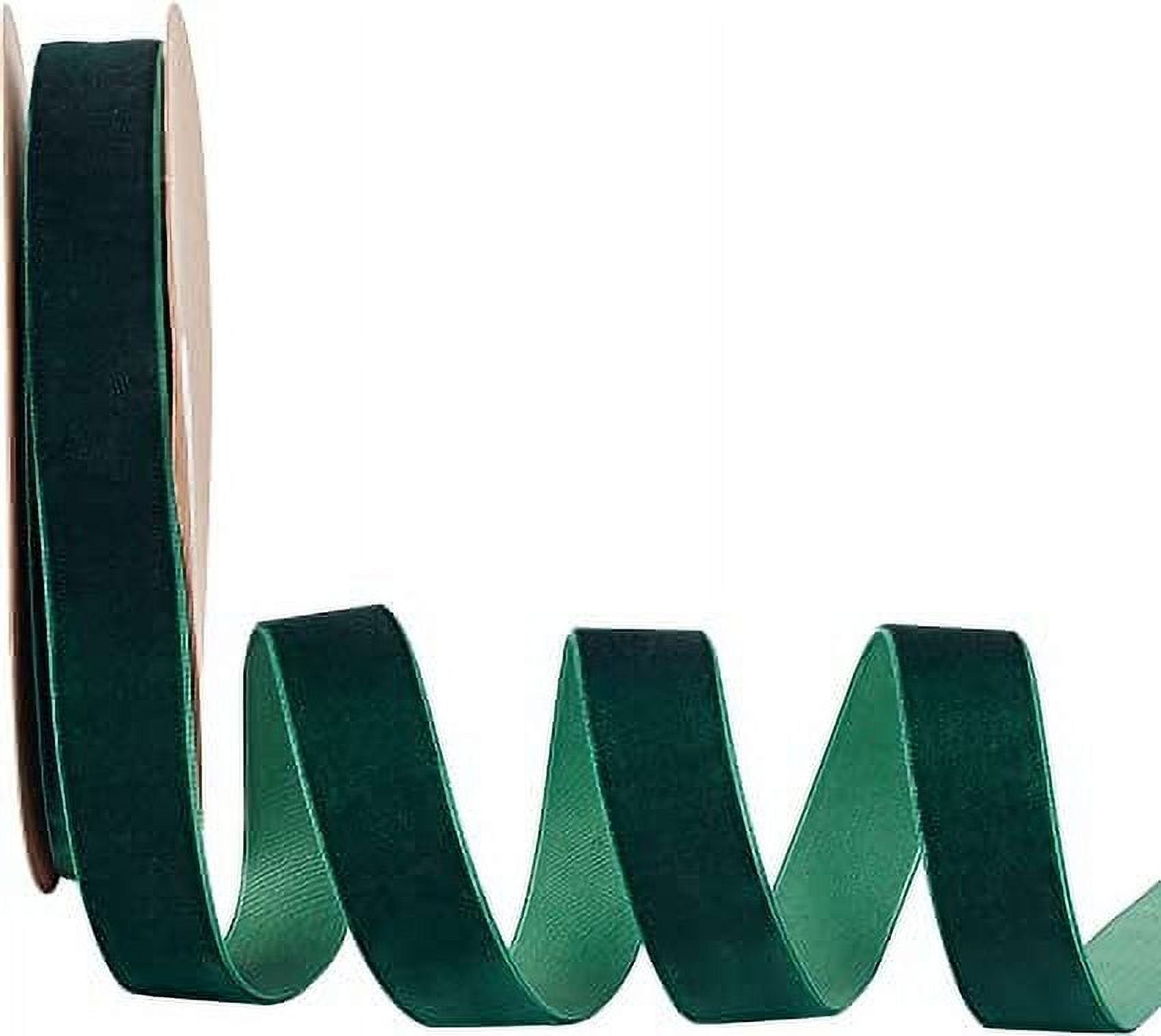 Walmart 1 Inch Velvet Satin Ribbon Roll, 20 Yards for Crafts, Gift ...