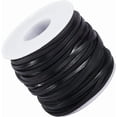 20 Yards Flat Leather Cords DIY Rope for Bracelet Necklace Jewelry ...