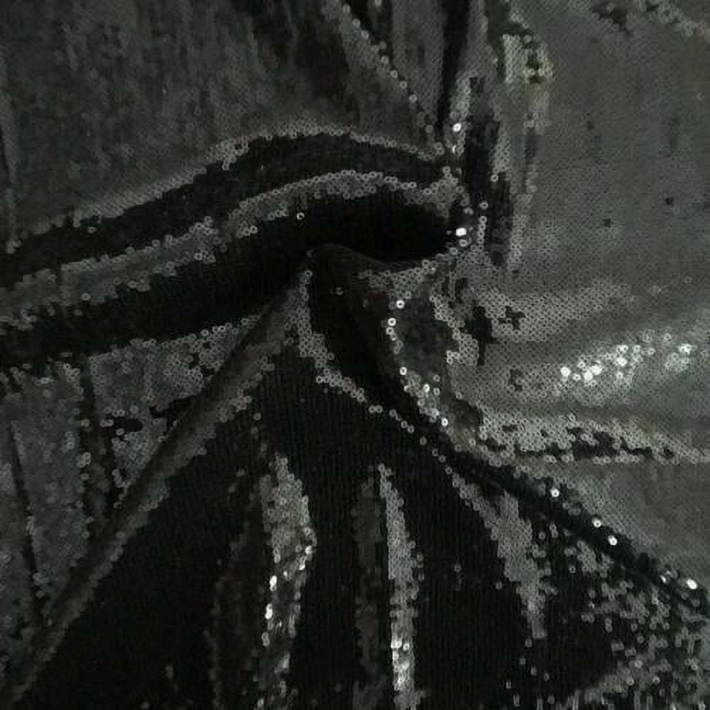 20 Yards MINI DISC SEQUIN GLITZ NYLON MESH FABRIC BACKDROP SASH OVERLAY ...