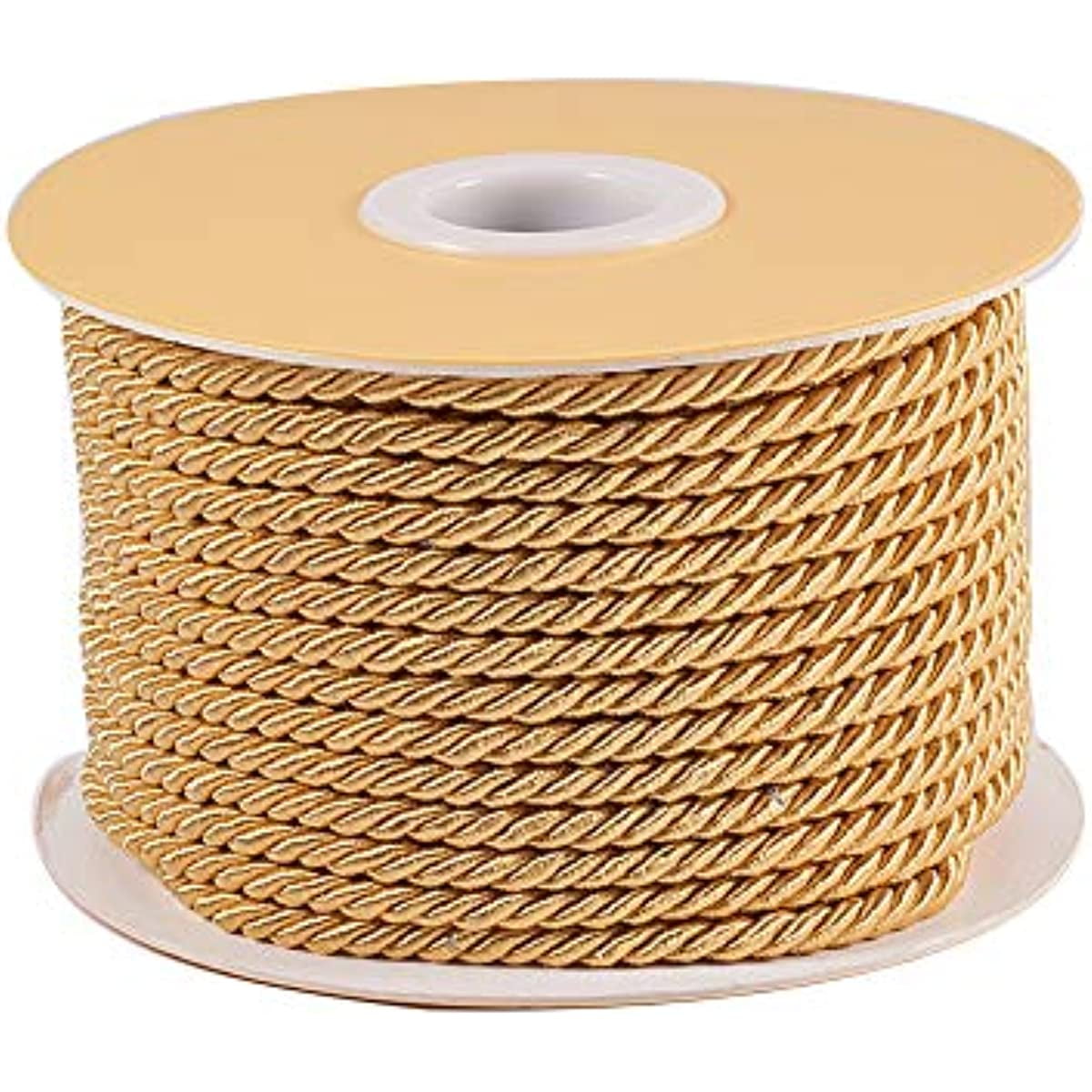 20 Yards Twisted Cord Rope 3mm Twisted Silk Ropes Nylon Twisted Satin ...