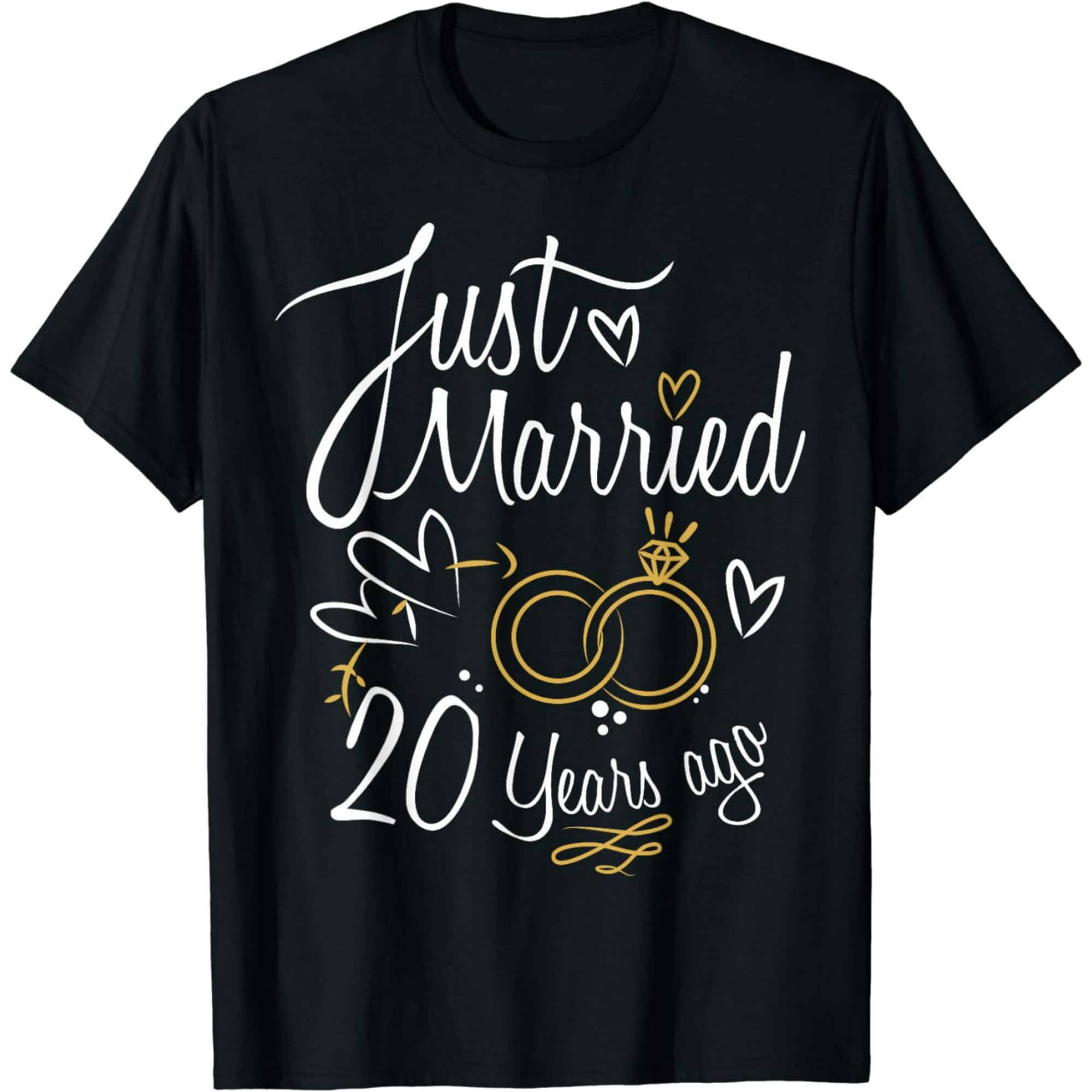 20 Years Marriage Gift - 20th Year Wedding Anniversary Shirt - Walmart.com