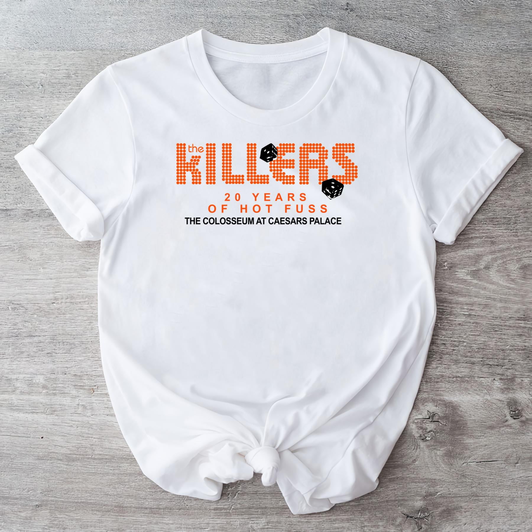 20 Years Of Hot Fuss Inspired Shirt, Music Fan Graphic Tee, Retro ...