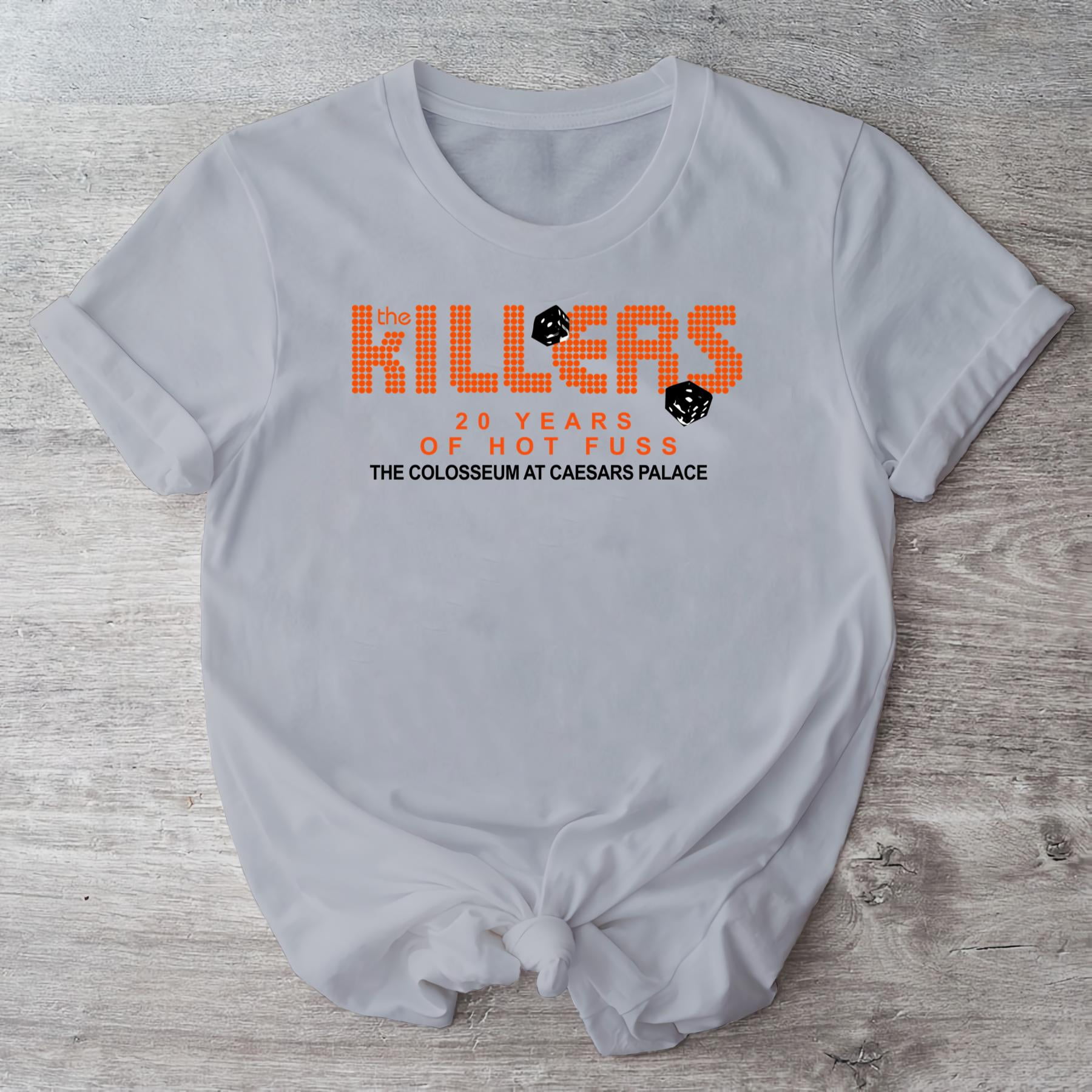 20 Years Of Hot Fuss Inspired Shirt, Music Fan Graphic Tee, Retro ...