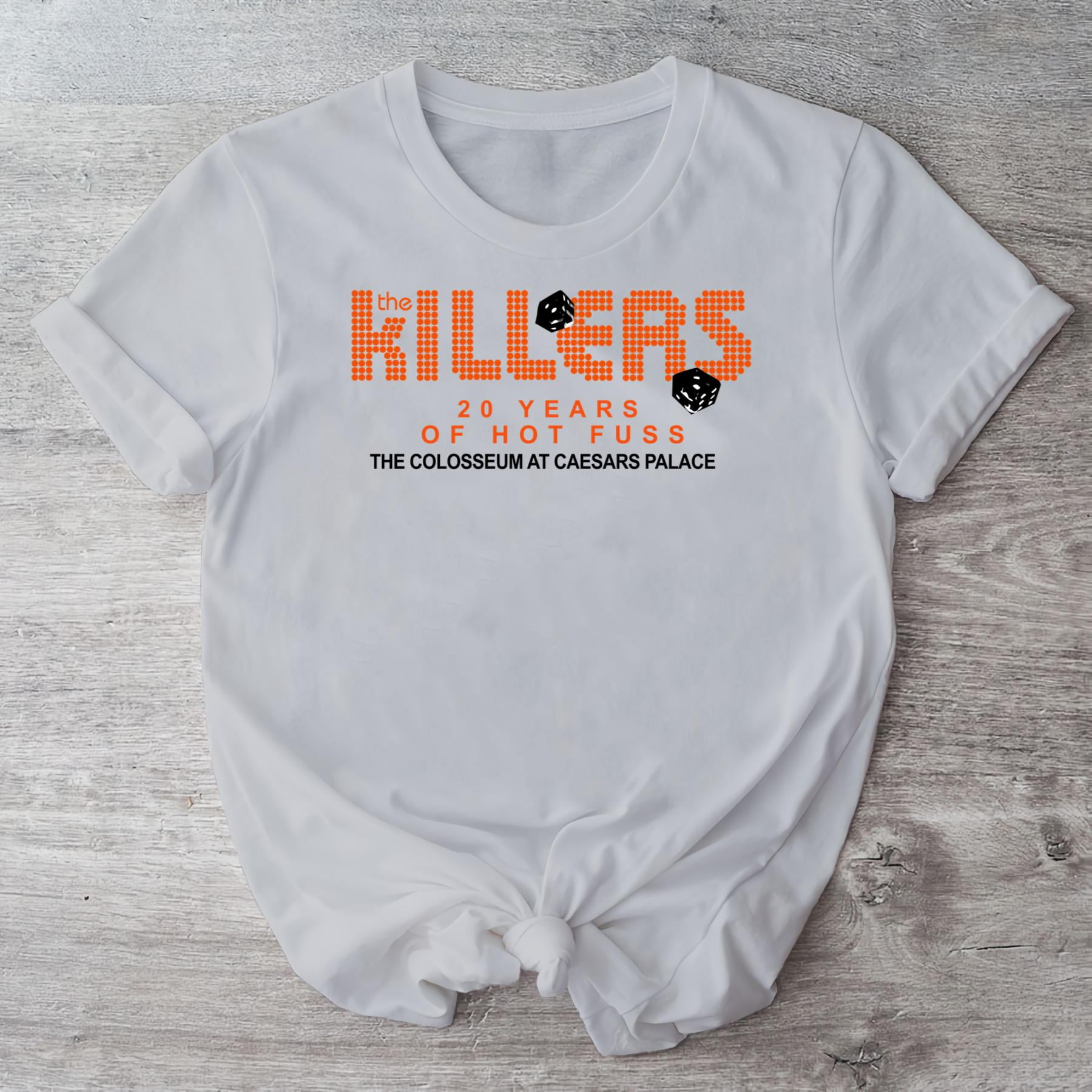 20 Years Of Hot Fuss Inspired Shirt, Music Fan Graphic Tee, Retro ...