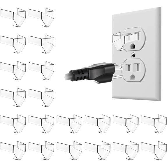 20 count 3 Prong Loose Outlet Fix Plugs, Outlet Plug Tightener, Fix ...