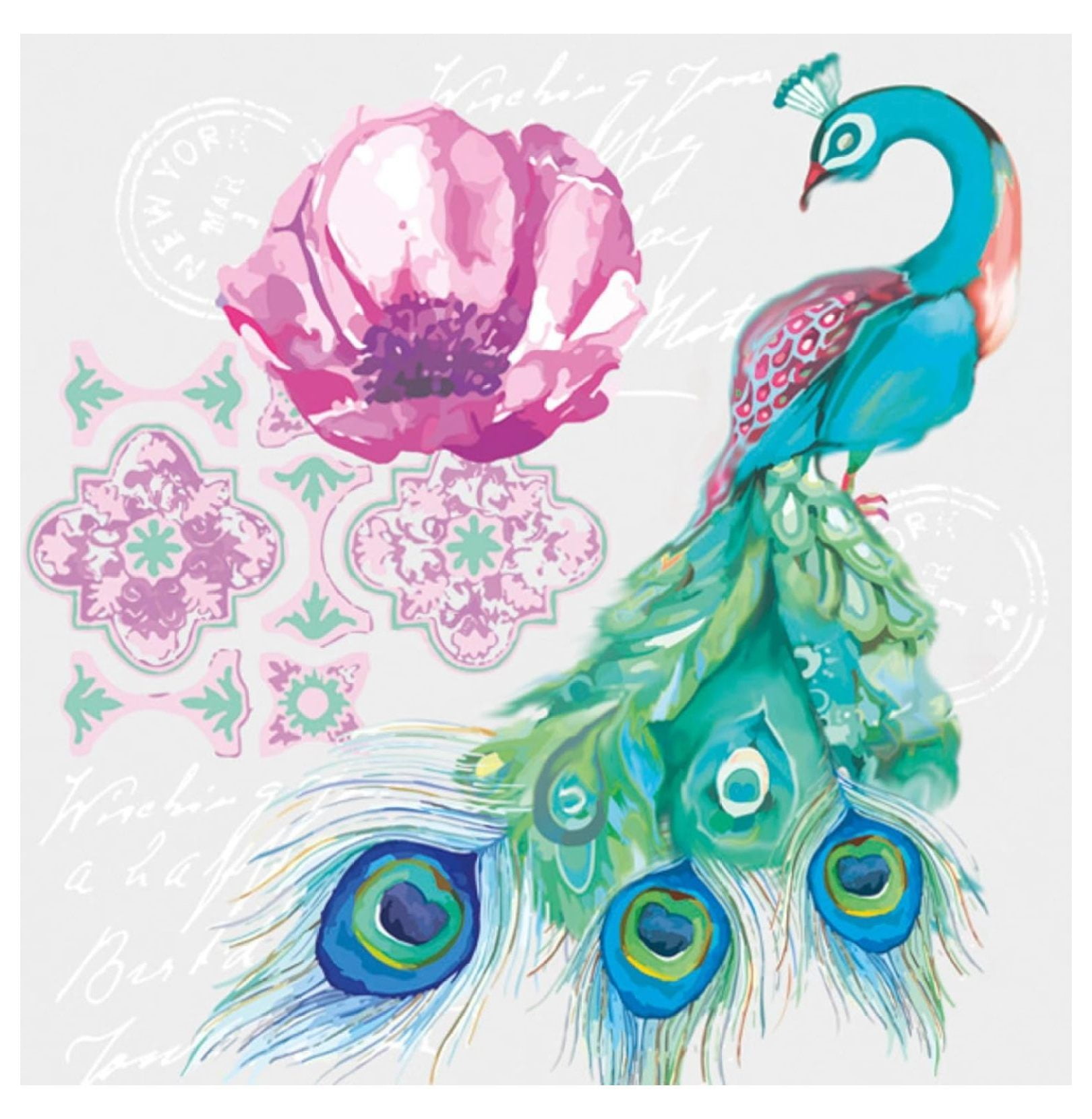 20-ct 13x13 Animal Paper Luncheon Decoupage Napkins, 3-Ply Servilletas ...