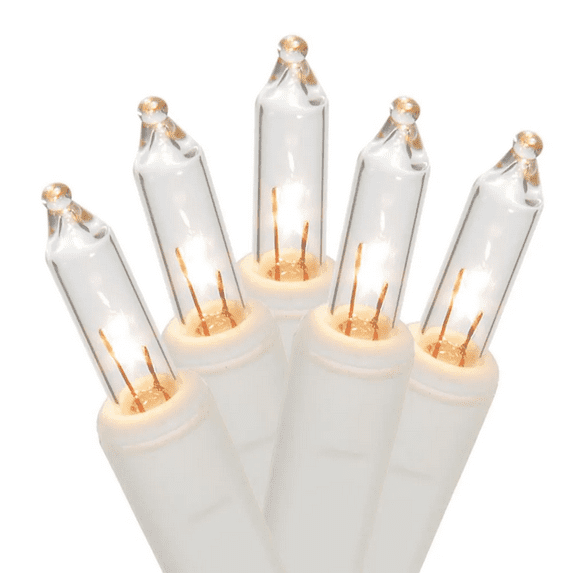 Walmart 20ft Holiday Incandescent String Lights - 100 Count, Indoor ...