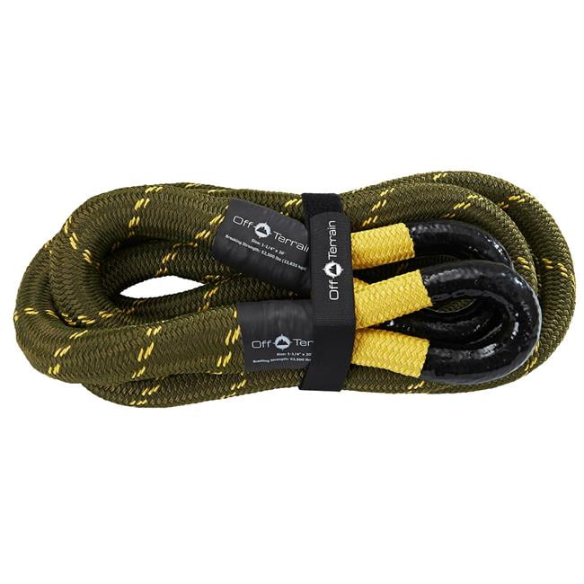 20 ft. x 1.25 in. Double Braided Recovery Rope - Walmart.com