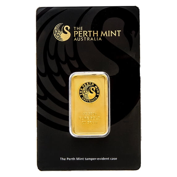 20 gram Gold Bar - The Perth Mint w/ Assay - Walmart.com