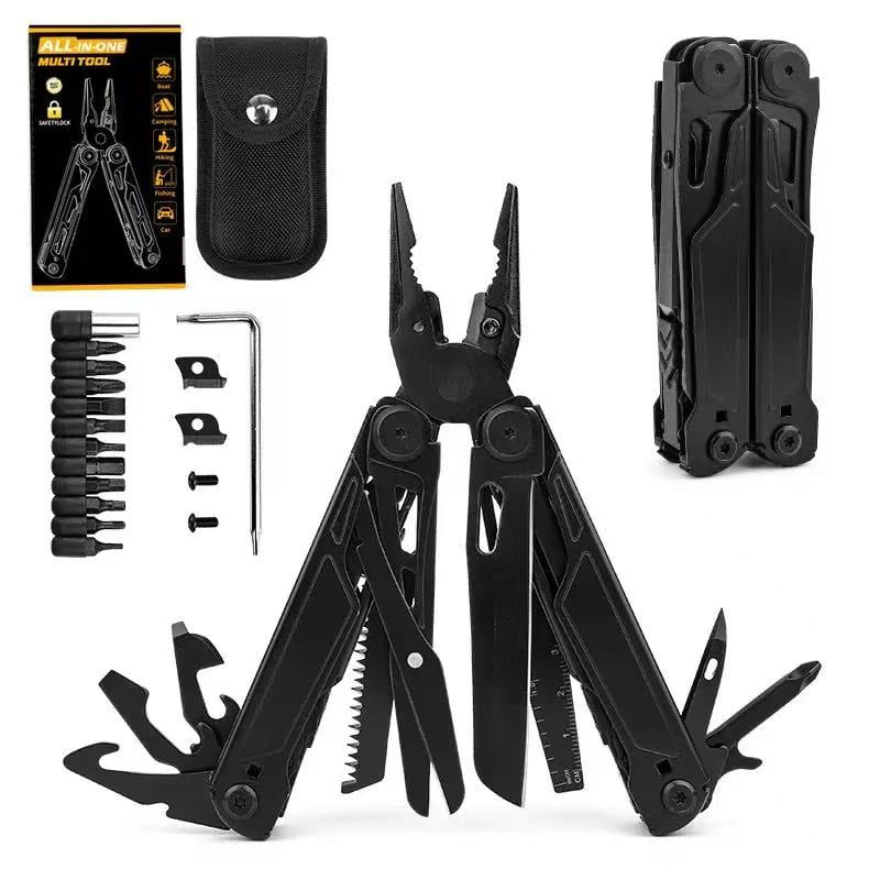 20-in-1 All-in-One Multi-Tool with Sheath – Compact Stainless Steel ...
