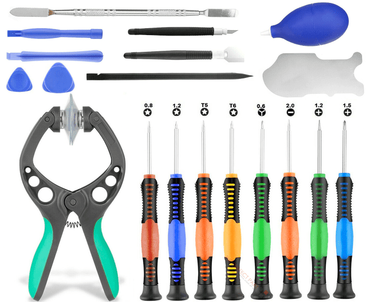 20-in-1 Phone Repair Tool Kit with Screwdrivers & Spudgers ...