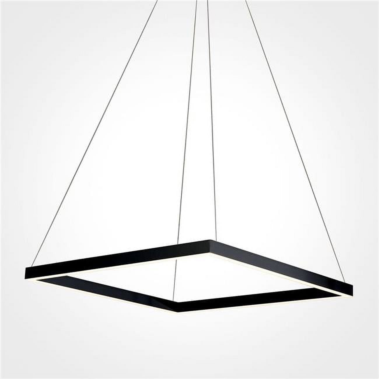 20 in. Atria Adjustable Suspension Fixture, Modern Square LED ...