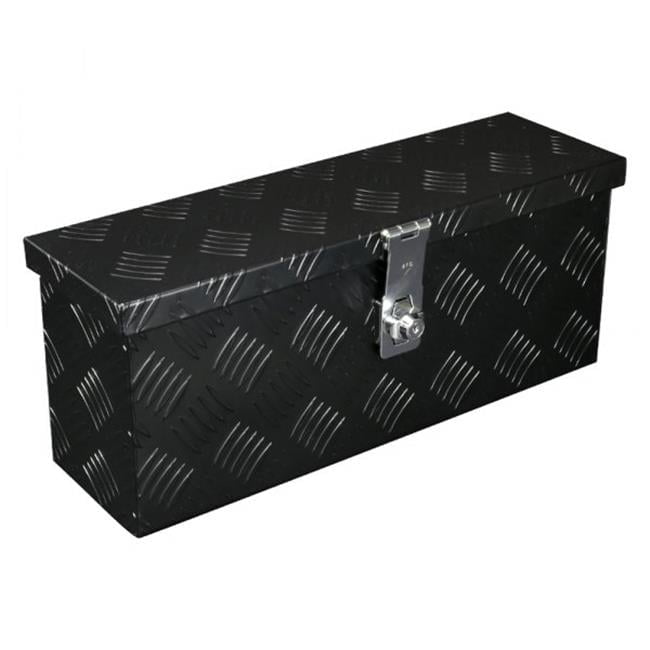 20 in. Black Aluminum Heavy Duty Tool Box - Walmart.com
