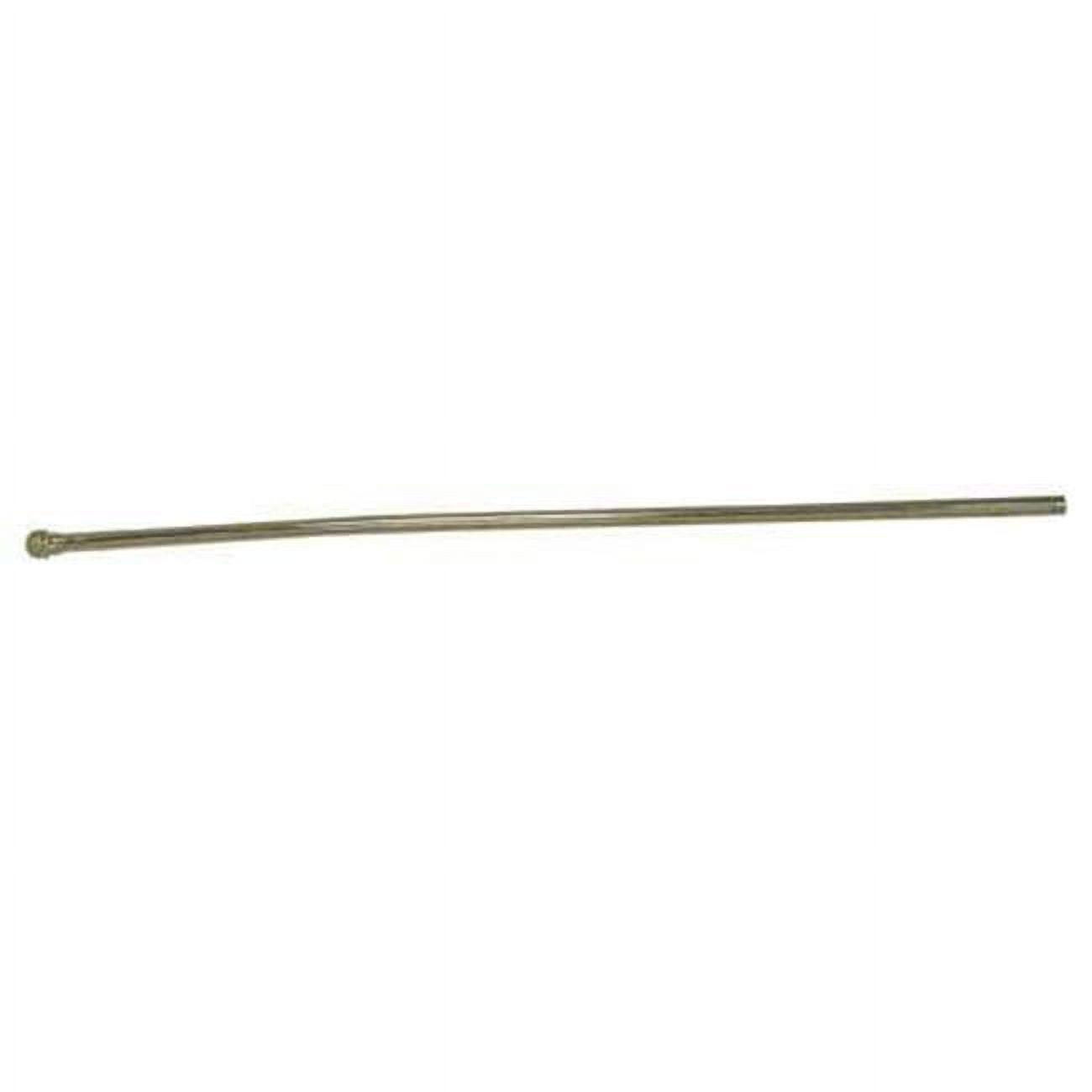 20 in. Bullnose Lavatory Supply Line Satin Nickel - Walmart.com