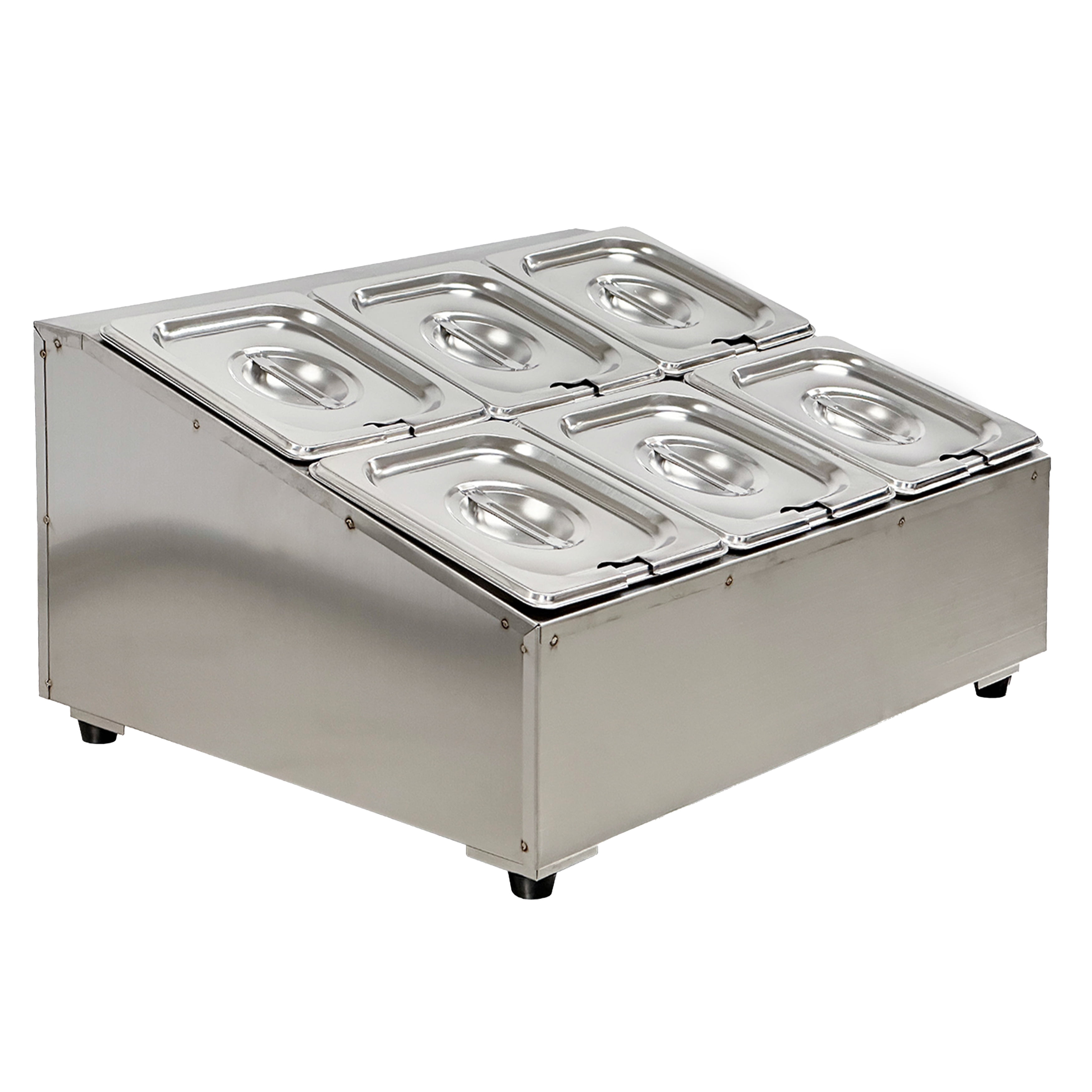 20 in. Commercial Jam Box Rack, Two Raws Stainless Steel Storage Rack ...