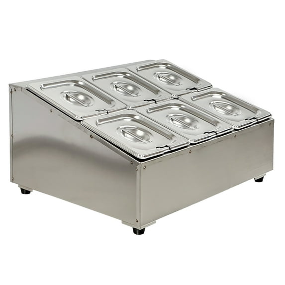 20 in. Commercial Jam Box Rack, Two Raws Stainless Steel Storage Rack ...