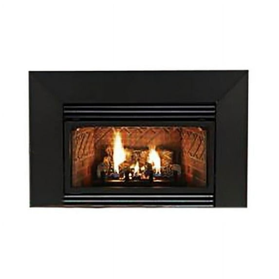 20 in. Intermittent Pilot Liner Log Set Fireplace with Blower ...