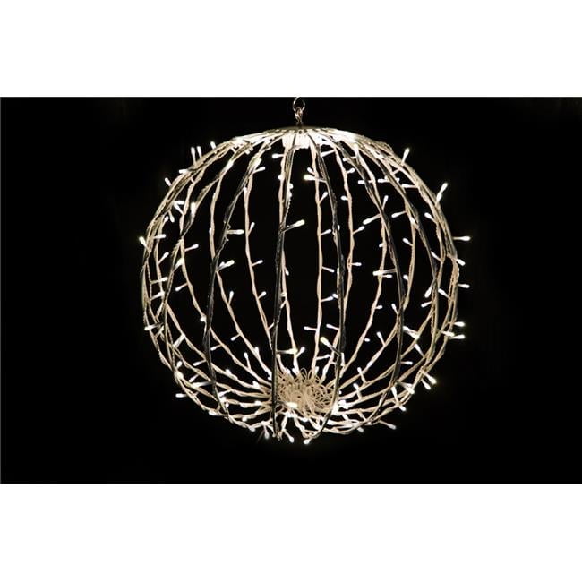 20 in. LED Sphere Lights, Warm White - 200 Count - Walmart.com