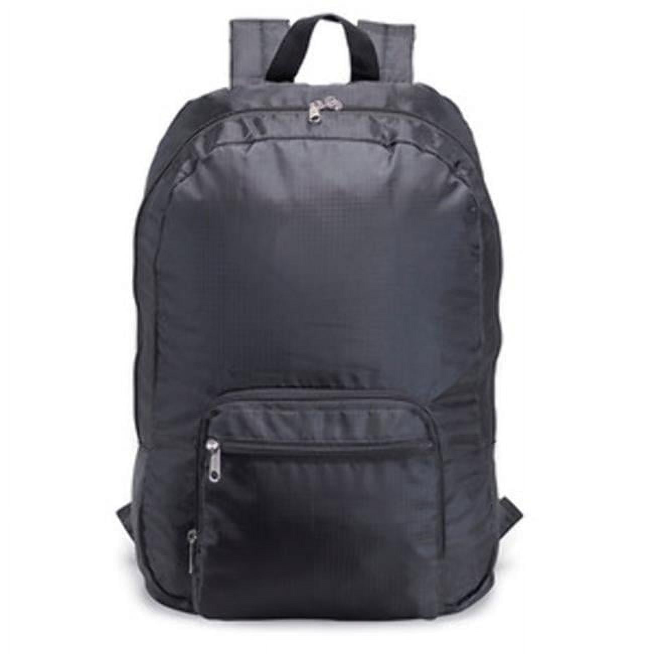 20 in. Lightweight Packable Backpacks, Black - Pack of 48 - Walmart.com