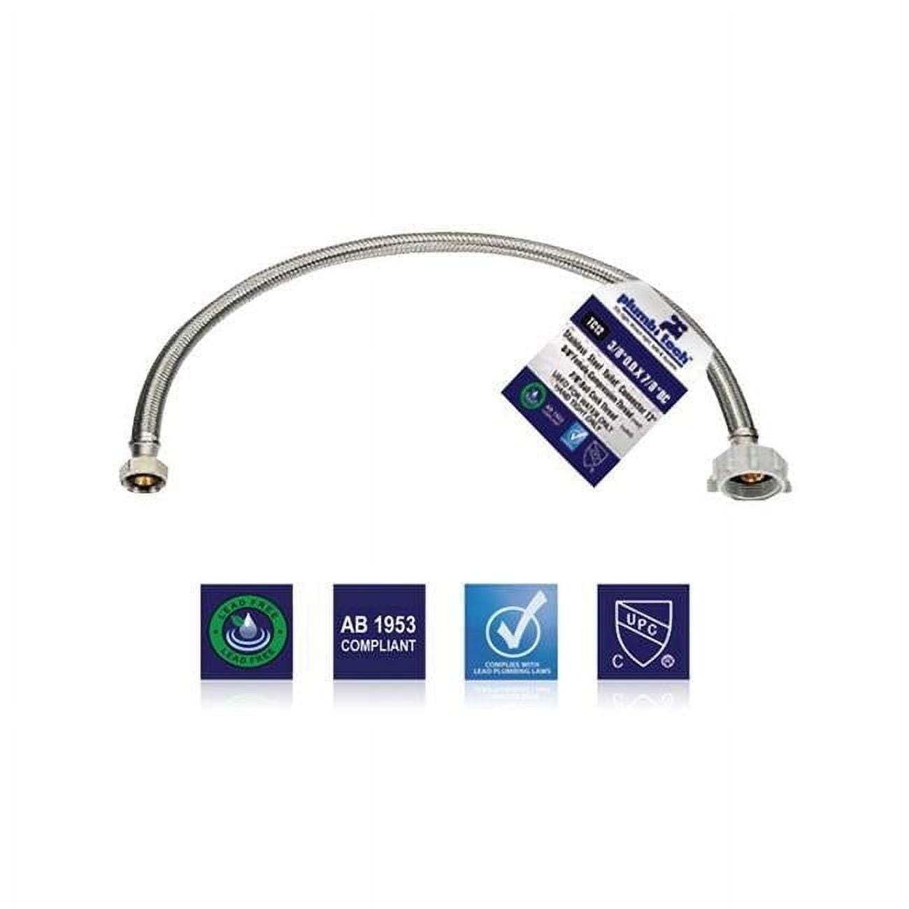 20 in. Stainless Steel Toilet Supply Line - Walmart.com