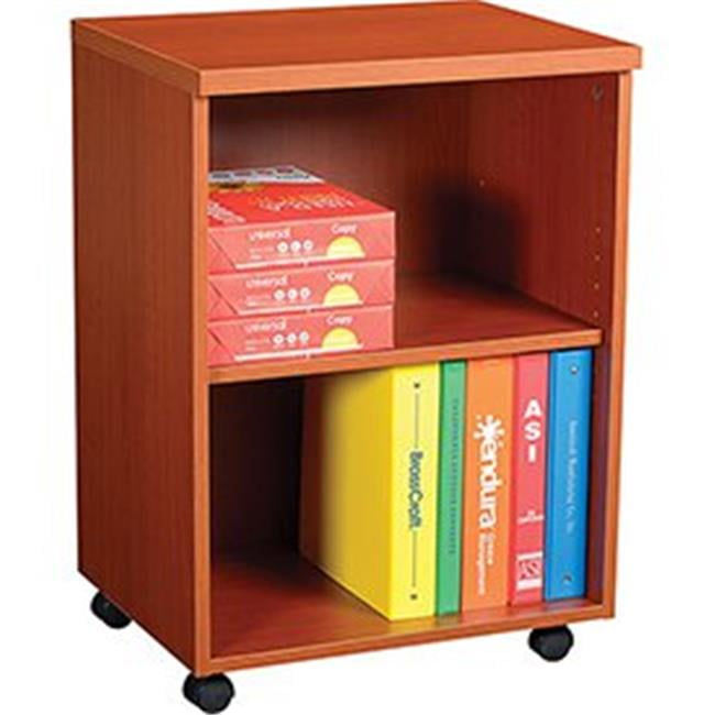 20 in. Under Desk Storage Cabinet - Cherry - Walmart.com