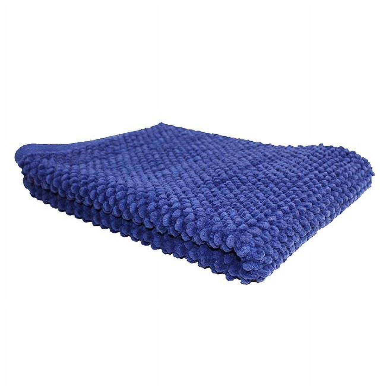 20 in. X 30 in. Smoke Blue Popcorn Rug - Walmart.com