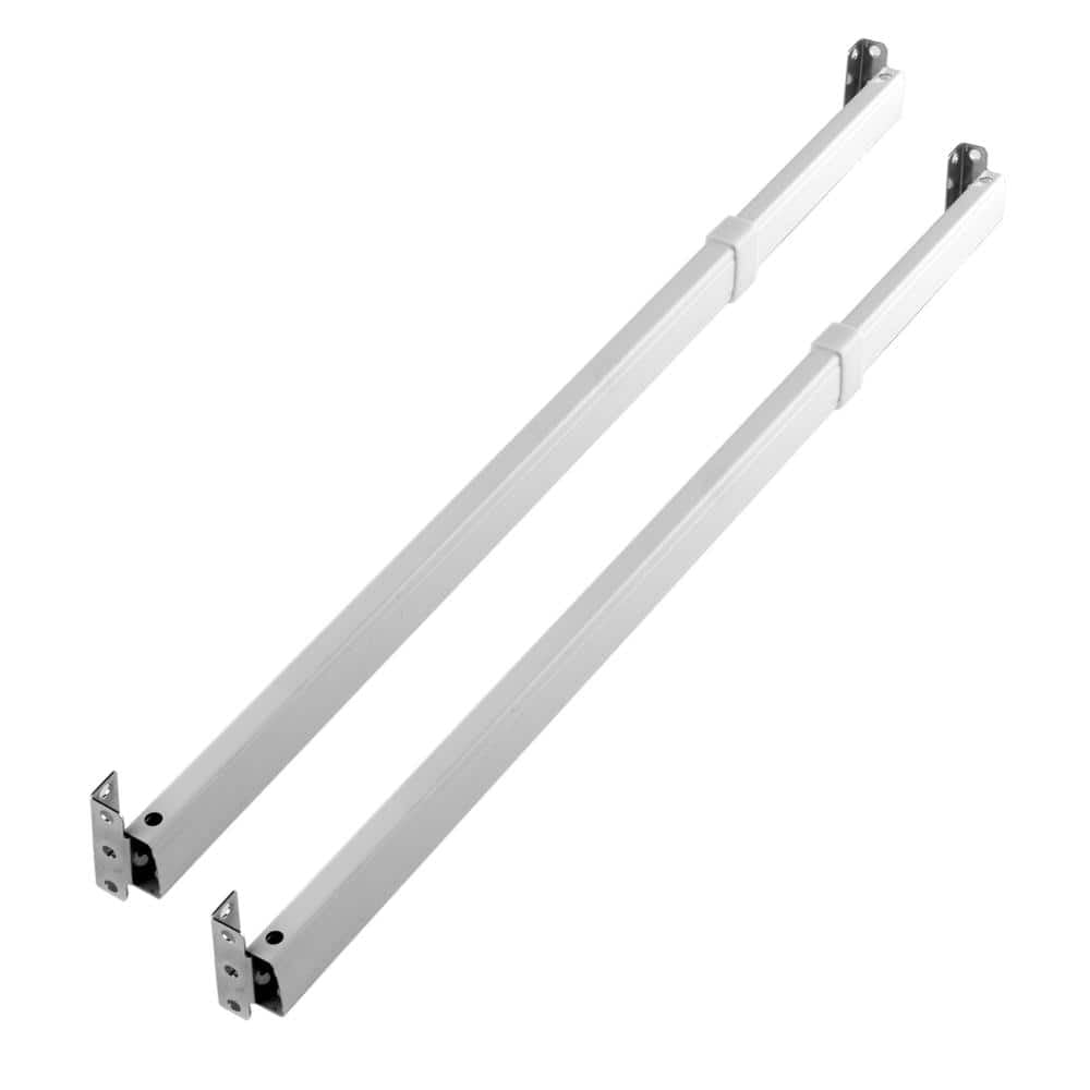 20 in. to 36 in. Adjustable Flat Sash Rod in White (2-Piece) - Walmart.com