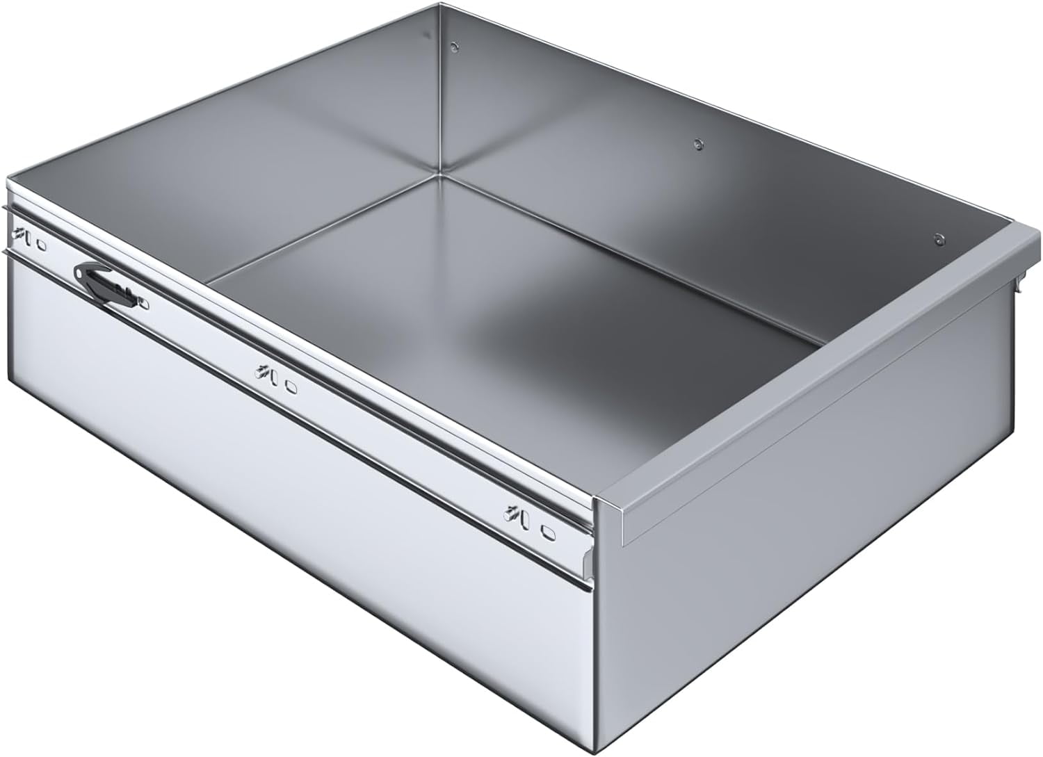 20 in. x 14 in. x 5 in. Stainless Steel Table Drawer | Metal Drawer for ...
