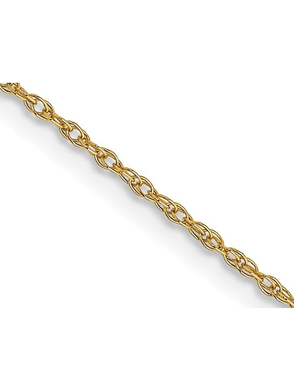 Gem & Harmony 20 inch 7R Chain in 14 Karat Yellow Gold .7mm for Men ...