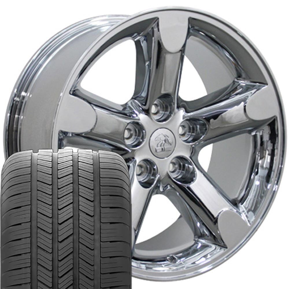 20 inch Chrome 2267 OE Wheels & Goodyear Tires Fits Dodge RAM Trucks ...