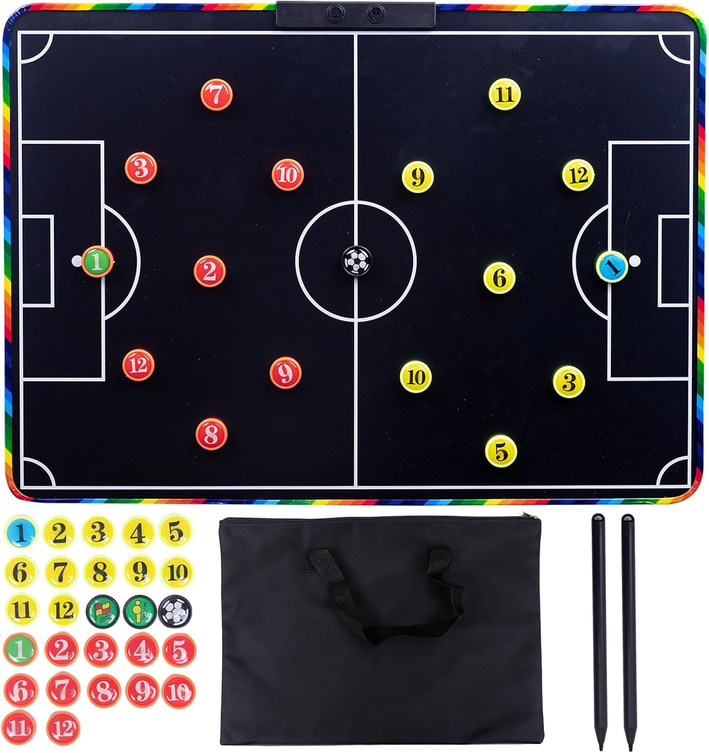 20 inch Large LCD Soccer Coaching Board,Magnetic Electronic Soccer ...